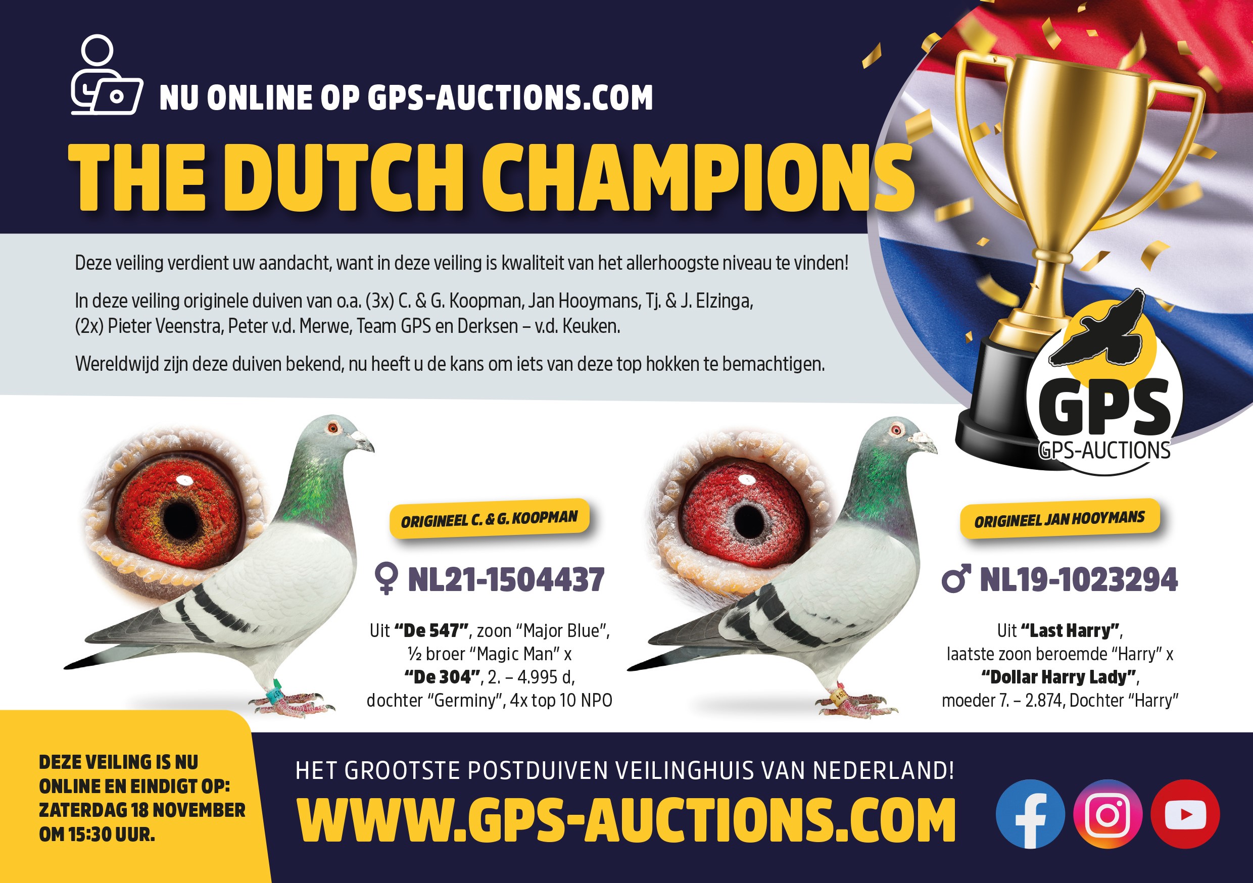 The Dutch Champions - GPS-Auctions