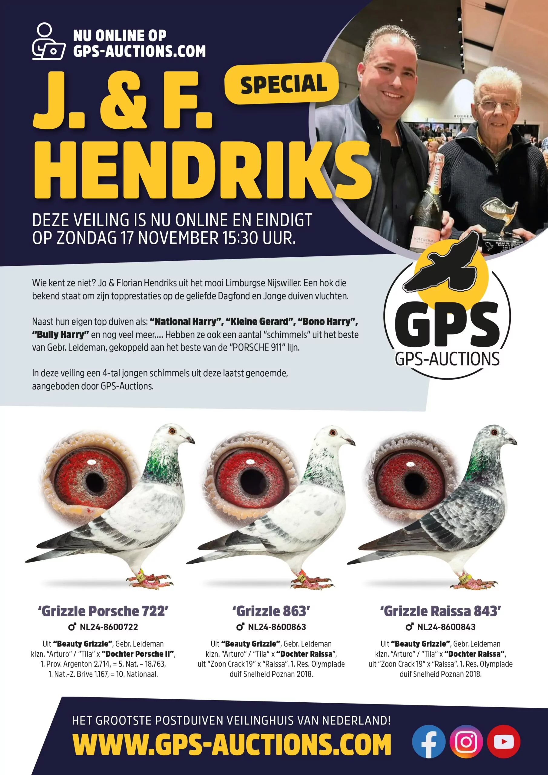 Jo & Florian Hendriks Special, cu super „Schimmels” !!! - GPS-Auctions