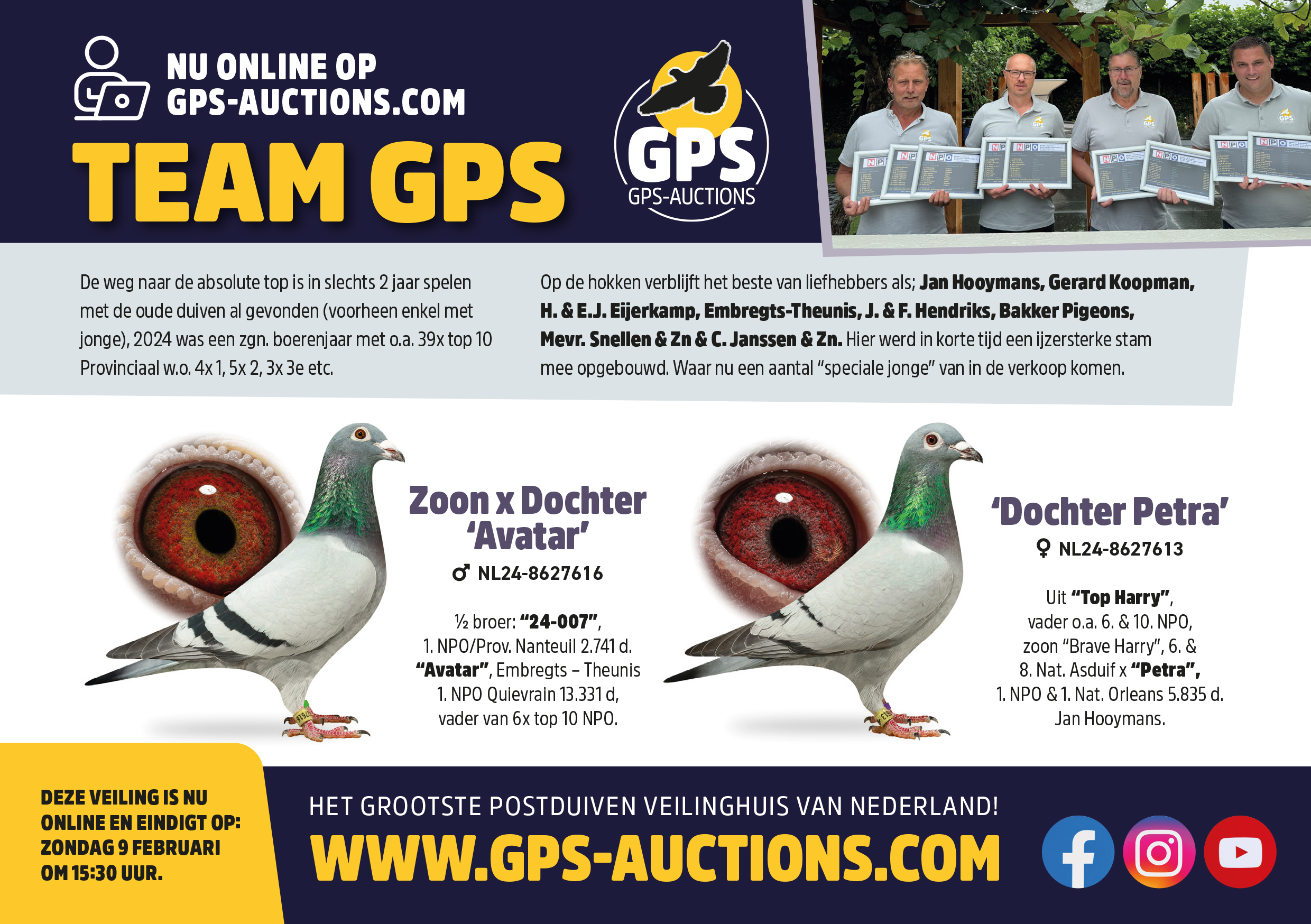 L'équipe GPS a connu une super année en 2024 !!!!!! - GPS-Auctions