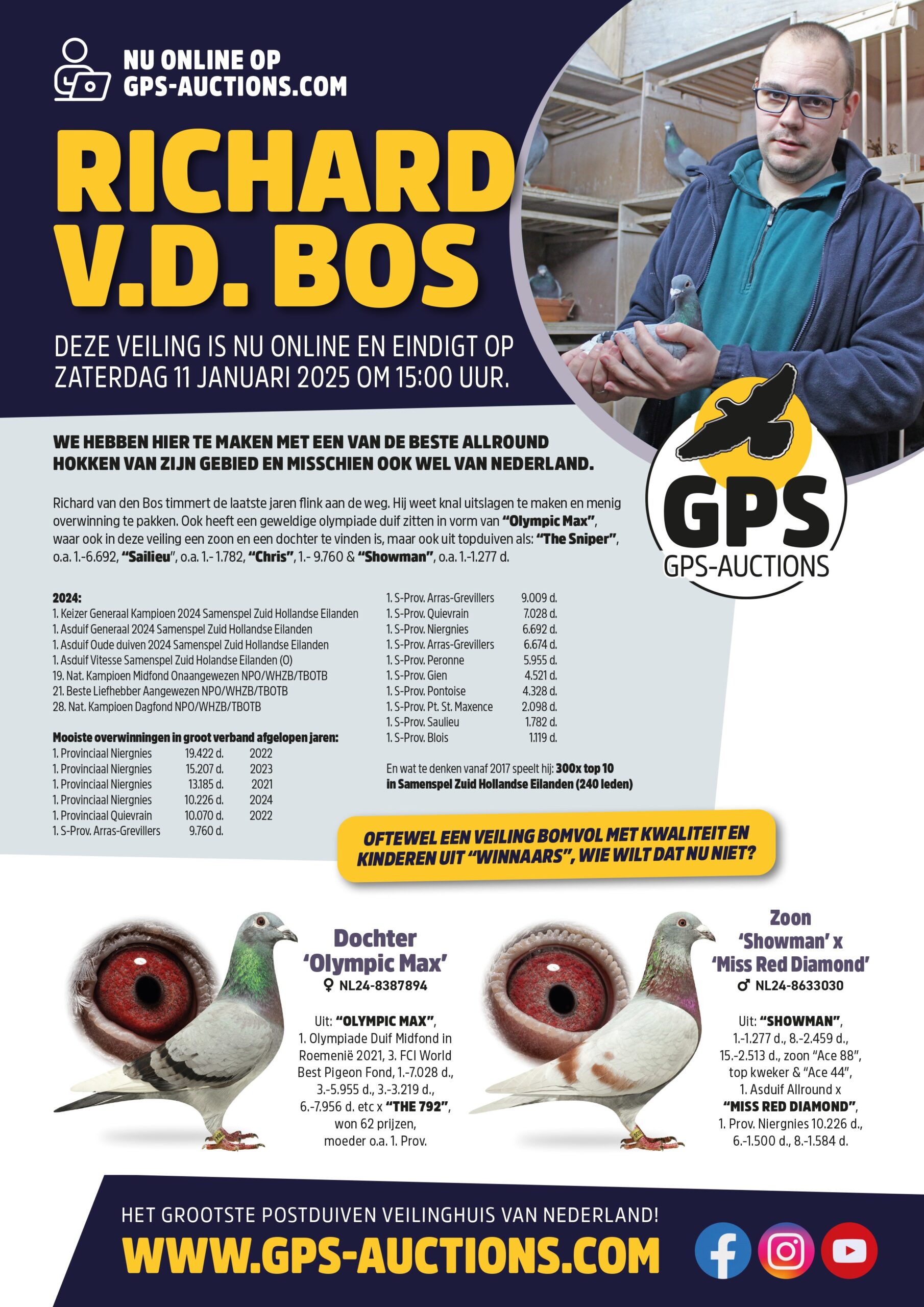 Licitația lui Richard van den Bos este acum online!!!!!!!! - GPS-Auctions