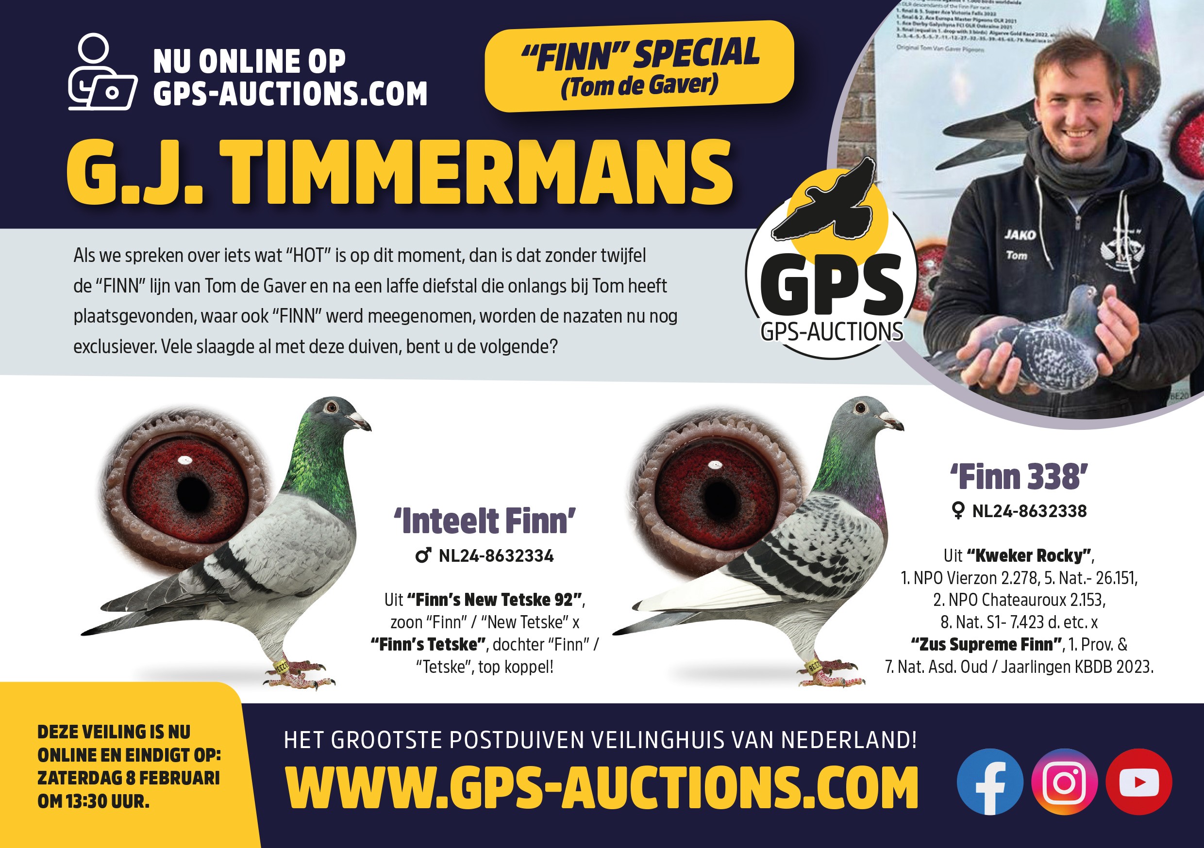 Gert-Jan Timmermans – Speciale “FINN”, per la prima volta su GPS ...