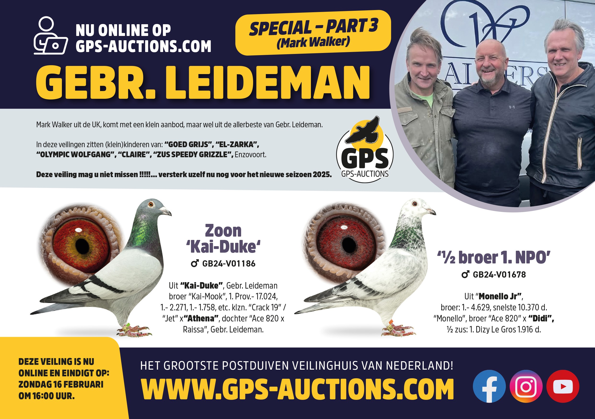 Fr. Leideman – (Mark Walker) Spécial – Partie 3, avec des super pigeons ...