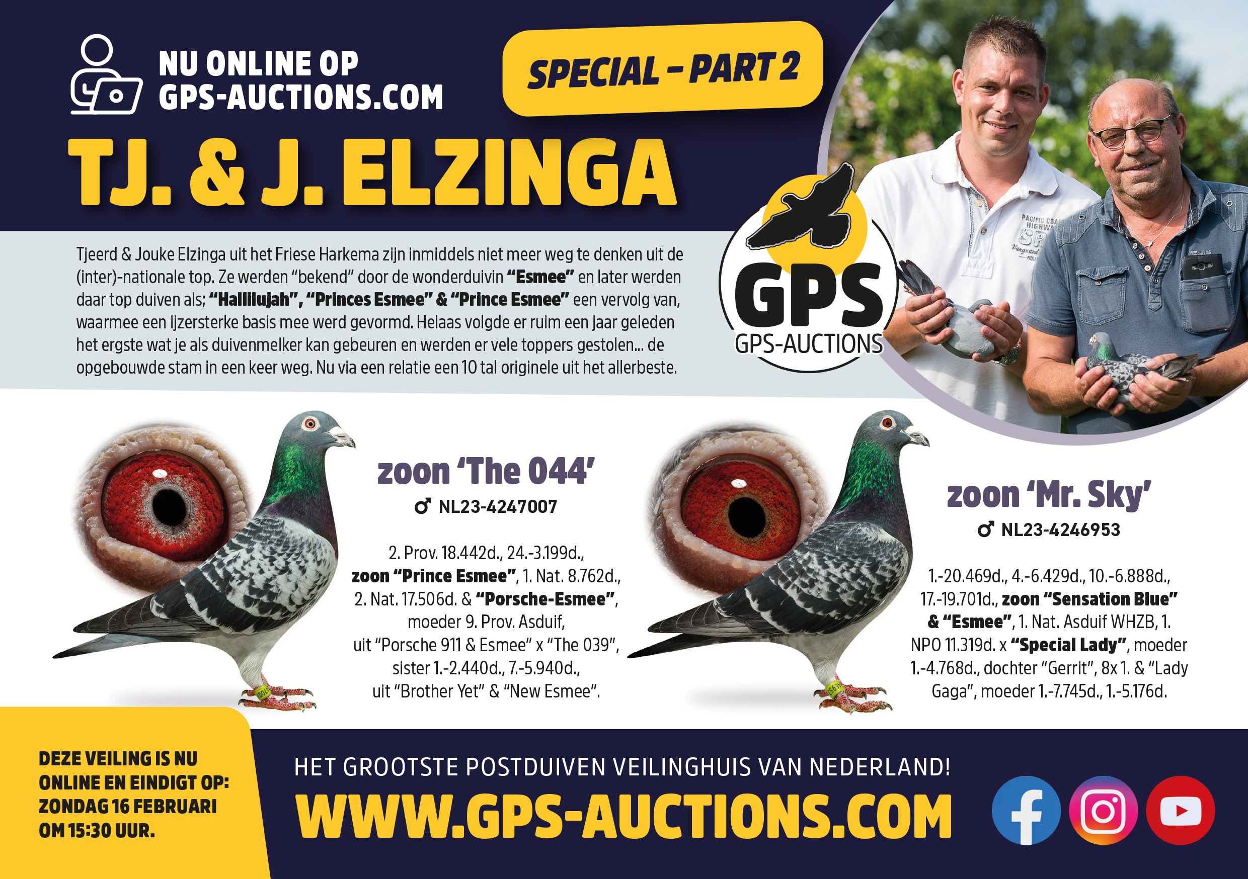 TJ. & J. Elzinga Special Part 2 - GPS-Auctions